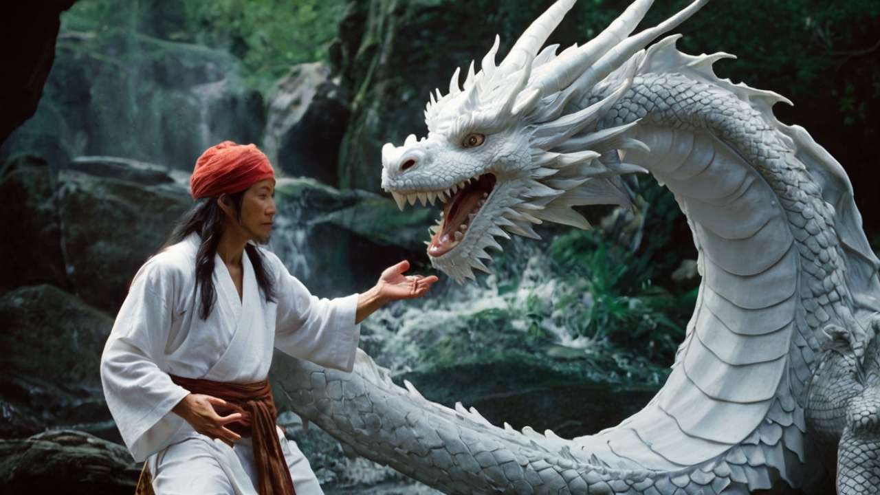 What is the spiritual significance of the white dragon? - Aurahi